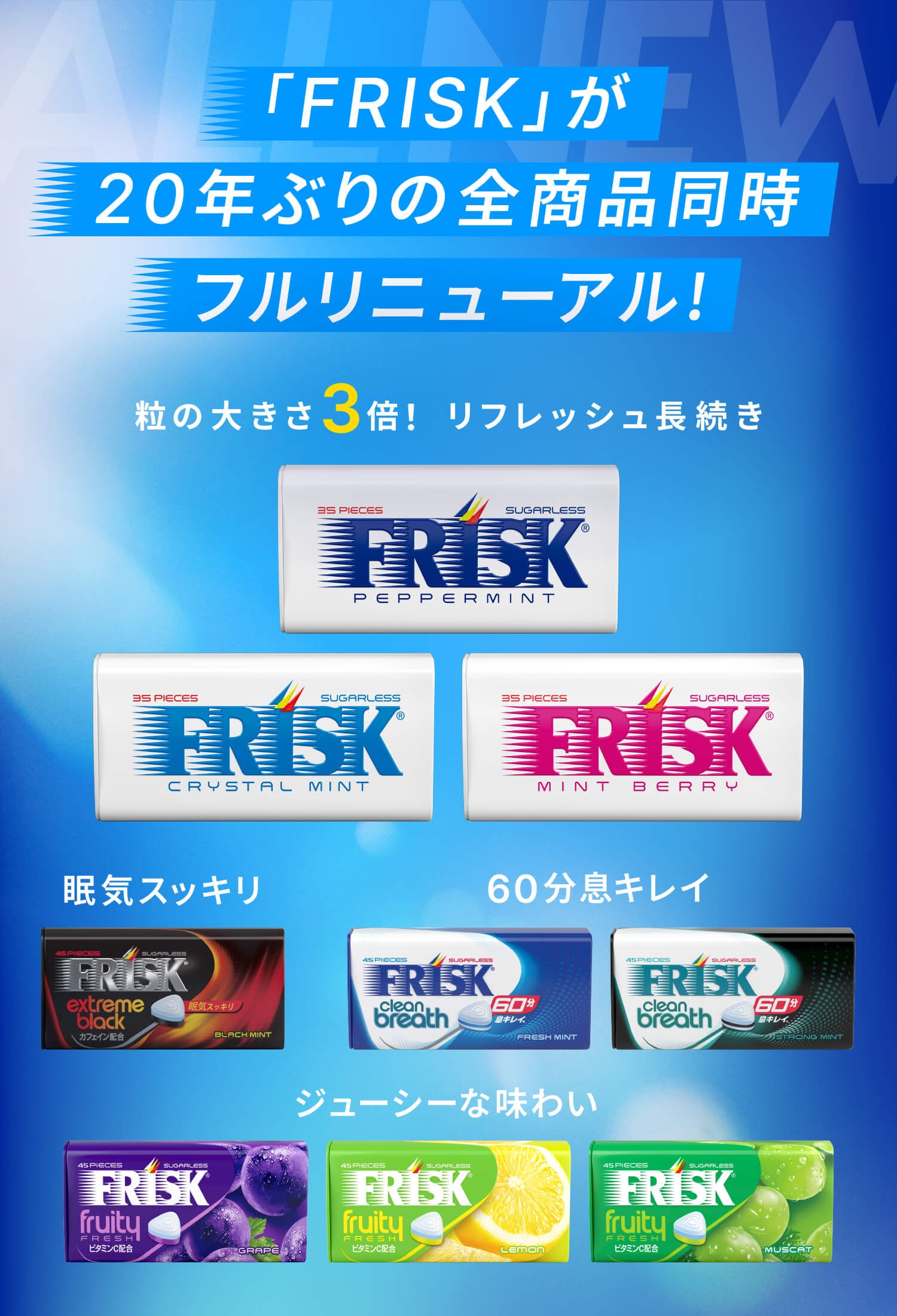 FRISK Japanese Official Website